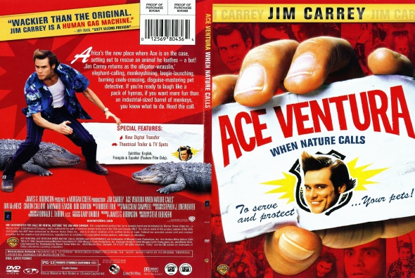 CoverCity - DVD Covers & Labels - Ace Ventura: When Nature Calls CoverCity - DVD Covers & Labels - Ace Ventura: When Nature Calls