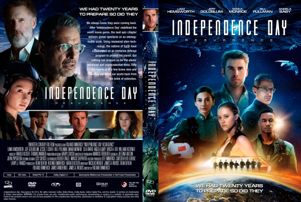 Independence Day Dvd Cover Independence Day One 1 & Independence Day 2