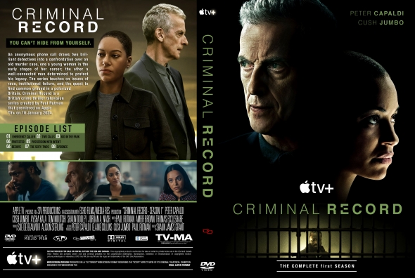CoverCity - DVD Covers & Labels - Criminal Record - Season 1