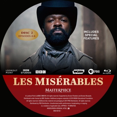 CoverCity - DVD Covers & Labels - Les Miserables - Disc 2; Episodes 4-6