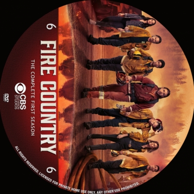 CoverCity - DVD Covers & Labels - Fire Country - Season 1; disc 6