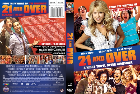 21 And Over Dvd Cover