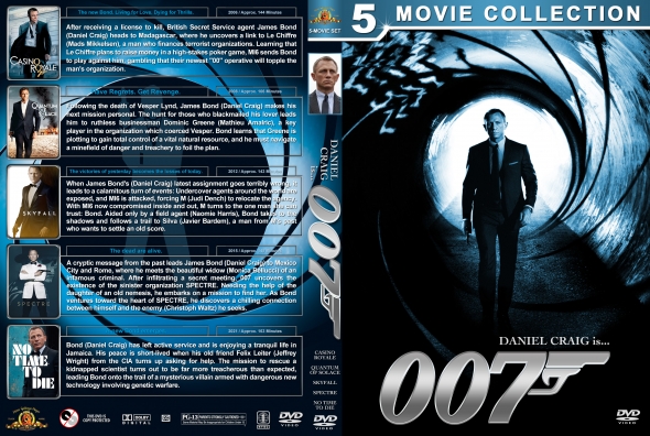 CoverCity - DVD Covers & Labels - 007 Daniel Craig Collection