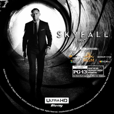 007 Skyfall DVD-Cover