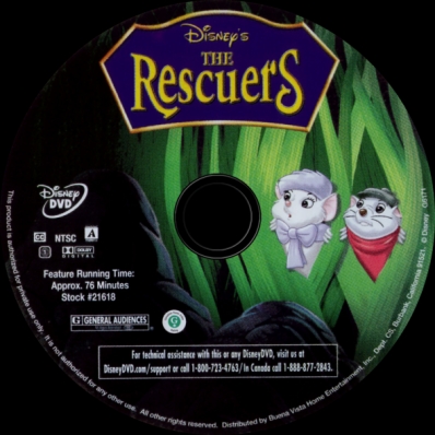 CoverCity - DVD Covers & Labels - The Rescuers