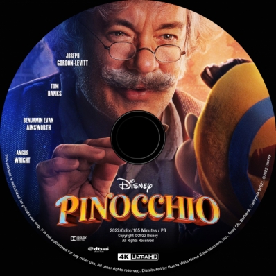 CoverCity - DVD Covers & Labels - Pinocchio 4K