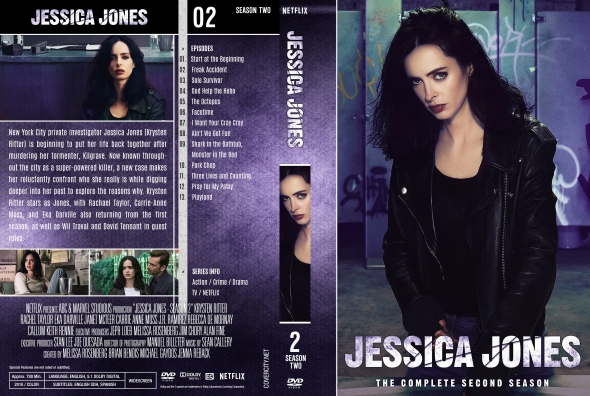 CoverCity - DVD Covers & Labels - Jessica Jones - Season 2