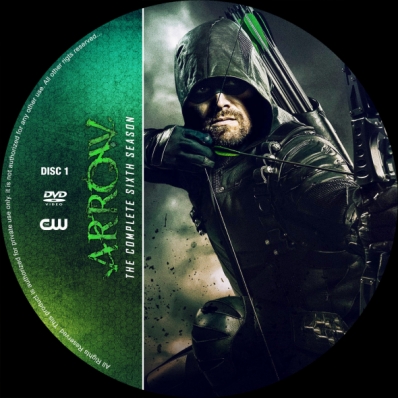 CoverCity - DVD Covers & Labels - Arrow - Season 6; disc 1