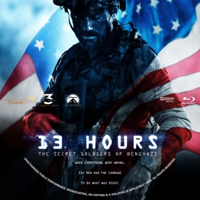 CoverCity - DVD Covers & Labels - 13 Hours: The Secret Soldiers of Benghazi