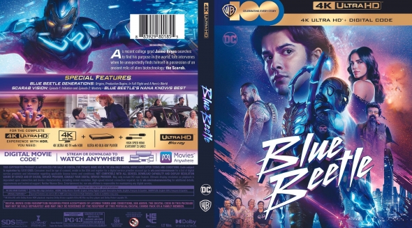 CoverCity - DVD Covers & Labels - Blue Beetle 4K