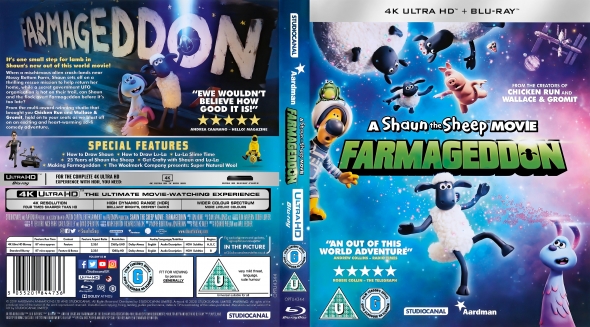 CoverCity - DVD Covers & Labels - A Shaun the Sheep Movie: Farmageddon 4K