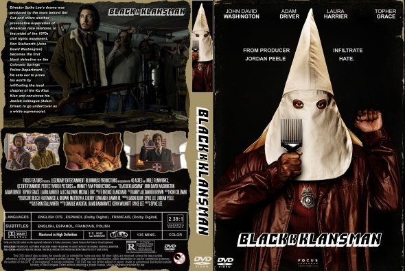 CoverCity - DVD Covers & Labels - BlacKkklansman