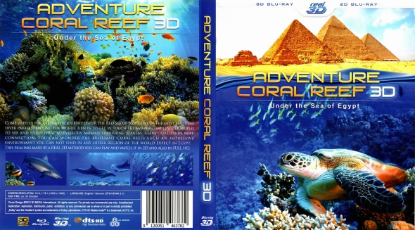 CoverCity - DVD Covers & Labels - Adventure Coral Reef 3D