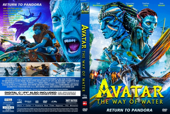 CoverCity - DVD Covers & Labels - Avatar: The Way od Water CoverCity - DVD Covers & Labels - Avatar: The Way od Water