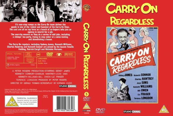 CoverCity - DVD Covers & Labels - Carry on Regardless
