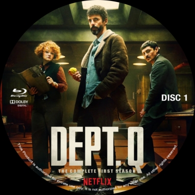 CoverCity - DVD Covers & Labels - Dept. Q - Season 1; disc 1