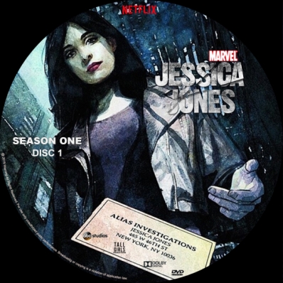 CoverCity - DVD Covers & Labels - Jessica Jones - Season 1; disc 1