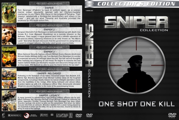 CoverCity - DVD Covers & Labels - Sniper Collection