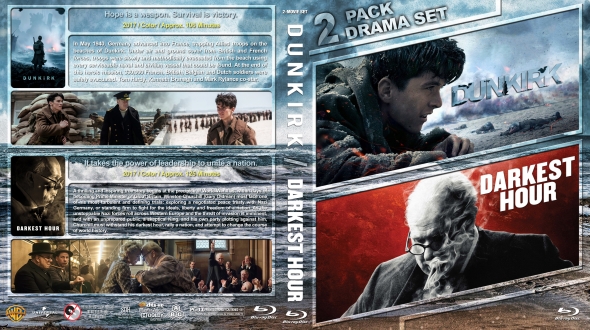 CoverCity - DVD Covers & Labels - Dunkirk / Darkest Hour Double Feature