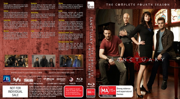 CoverCity - DVD Covers & Labels - Sanctuary - Season 4