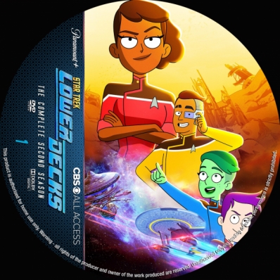 CoverCity - DVD Covers & Labels - Star Trek Lower Decks - Season 2; disc 1