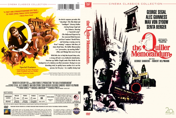 CoverCity - DVD Covers & Labels - The Quiller Memorandum