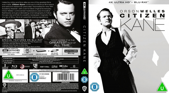 CoverCity - DVD Covers & Labels - Citizen Kane 4K