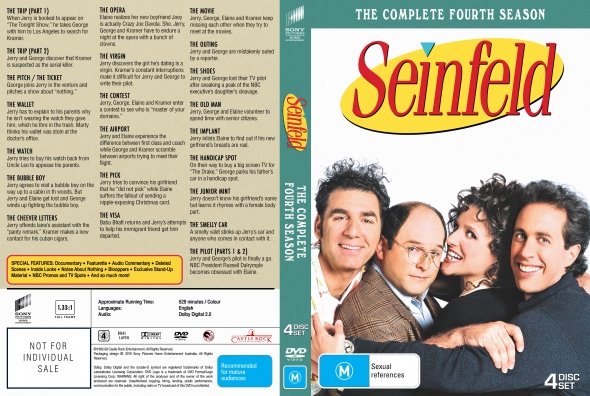 CoverCity - DVD Covers & Labels - Seinfeld - Season 4