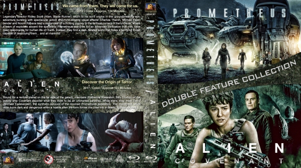 CoverCity - DVD Covers & Labels - Prometheus / Alien: Covenant Double ...