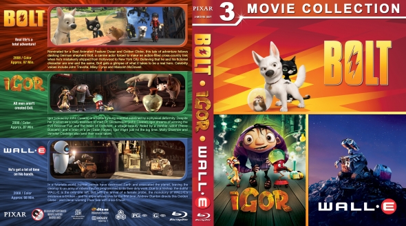 Bolt Dvd Cover Bolt (2008) R1 Cartoon DVD Cartoon DVD CD Label,