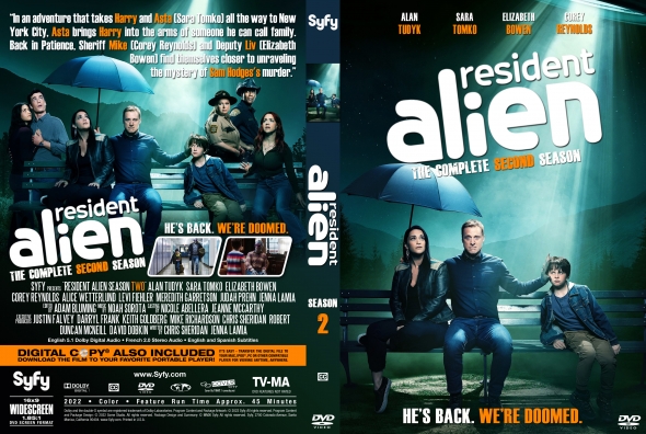CoverCity - DVD Covers & Labels - Resident Alien - Season 2