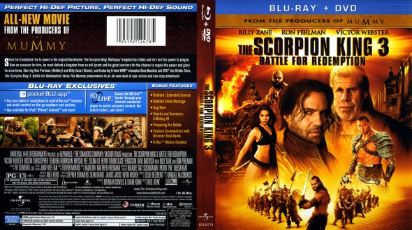 CoverCity - DVD Covers & Labels - The Scorpion King 3: Battle for ...