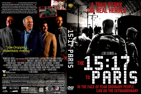 CoverCity - DVD Covers & Labels - The 15:17 to Paris