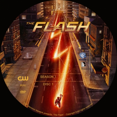 CoverCity - DVD Covers & Labels - The Flash - Season 1; disc 1