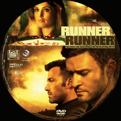 Runner Runner Dvd Cover Runner Runner (2013) R0 Custom DVD Cover & CD