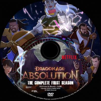 CoverCity - DVD Covers & Labels - Dragon Age: Absolution - Season 1
