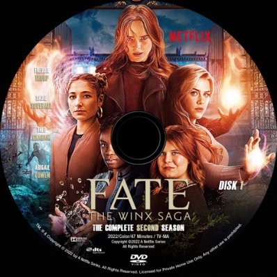 CoverCity - DVD Covers & Labels - Fate: The Winx Saga - Season 2; disk 1