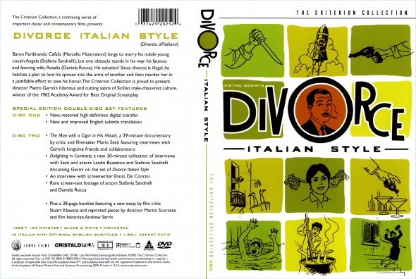 CoverCity - DVD Covers & Labels - Divorce Italian Style