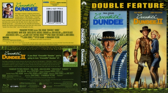 CoverCity - DVD Covers & Labels - Crocodile Dundee - Double Feature
