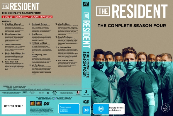 CoverCity - DVD Covers & Labels - The Resident - Season 4