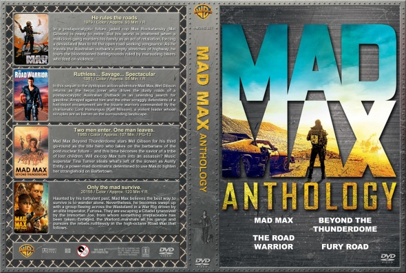 CoverCity - DVD Covers & Labels - Mad Max Anthology