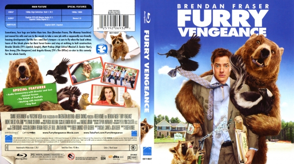 Furry Vengeance Dvd DVD REINE FELLSACHE BRENDAN FRASER + BROOKE