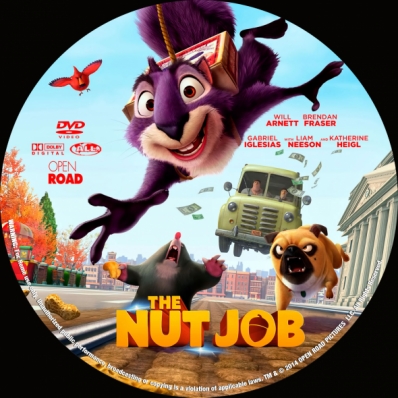 The Nut Job Dvd Label