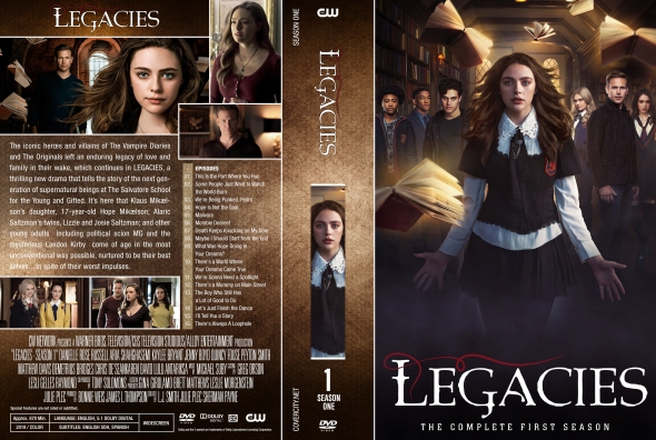 CoverCity - DVD Covers & Labels - Legacies - Season 1