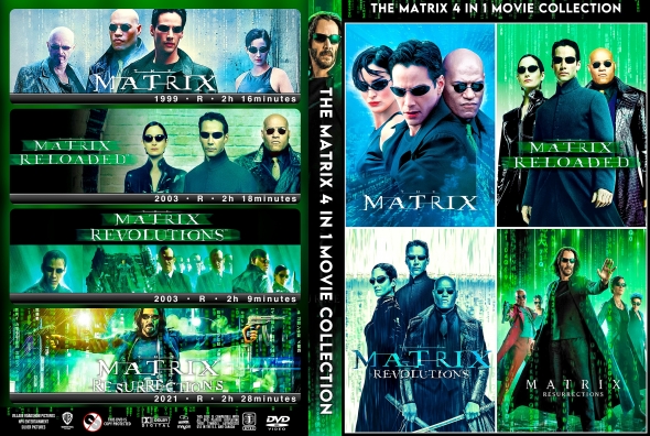 CoverCity - DVD Covers & Labels - The Matrix Quadrilogy
