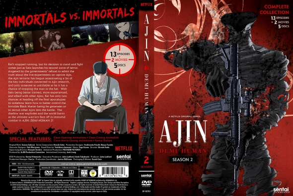 CoverCity - DVD Covers & Labels - Ajin Demi-Human - Season 2