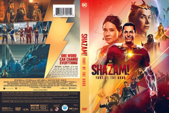 CoverCity - DVD Covers & Labels - Shazam! Fury of the Gods