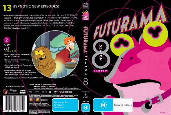 CoverCity - DVD Covers & Labels - Futurama - Season 8