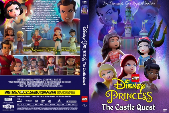 CoverCity - DVD Covers & Labels - LEGO Disney Princess: The Castle Quest