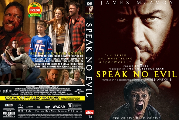 CoverCity - DVD Covers & Labels - Speak No Evil